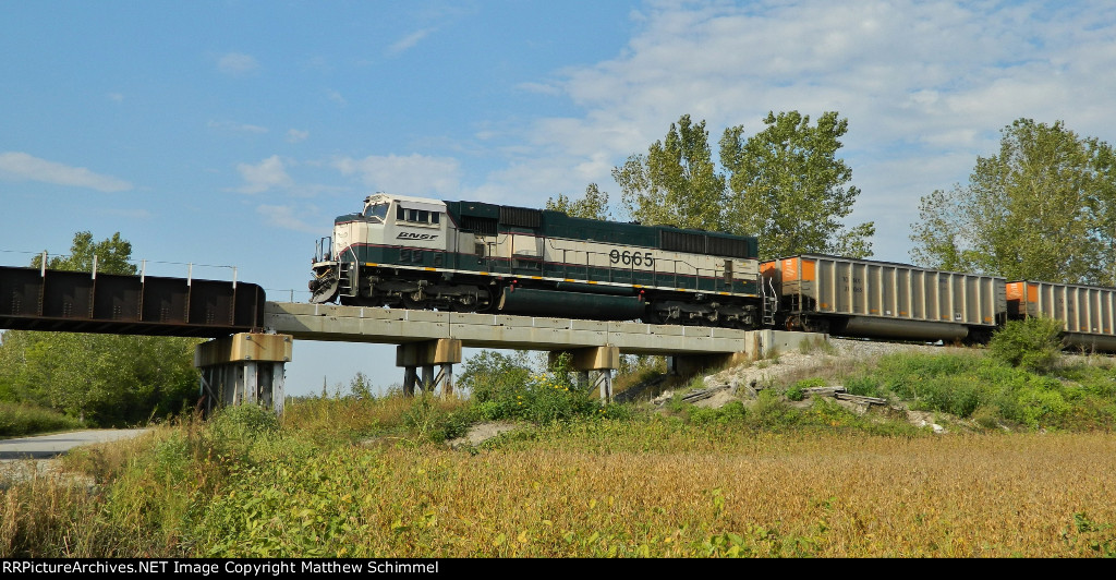 BNSF 9665 - DPU